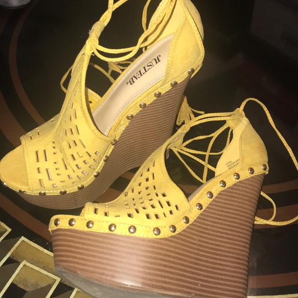 JustFab | Shoes | Wedges | Poshmark